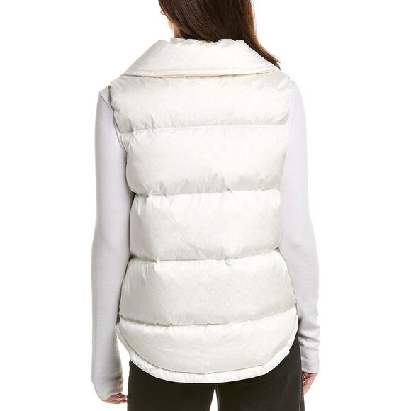 Post Card WomensDown Vest, White